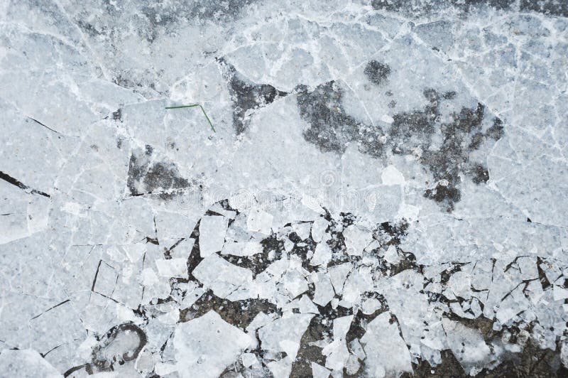 Broken Ice. Texture and Background for the Design. Stock Photo - Image ...