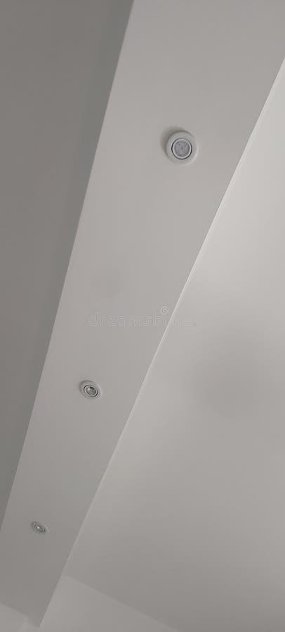 White Spots on a White Ceiling Stock Photo - Image of white, design ...