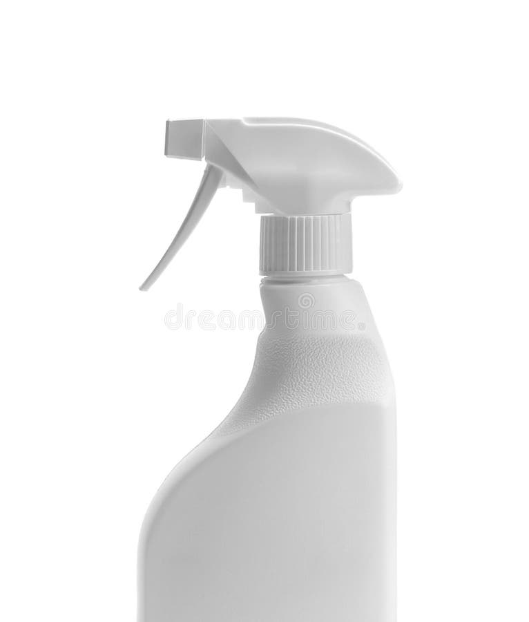 White Spray Bottle Close Up Stock Image - Image of plastic, neat: 61557635