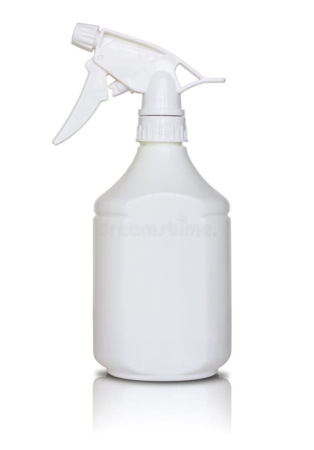 White spray bottle stock image. Image of clean, packaging - 52486989