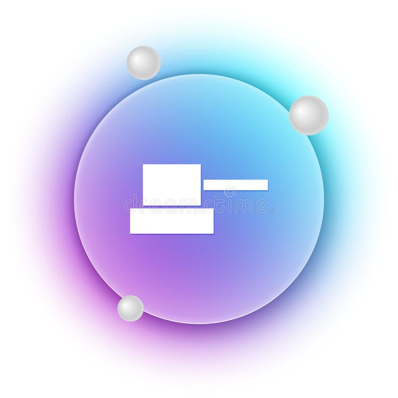 White Spray Can Nozzle Cap Icon Isolated on White Background. Blue and ...