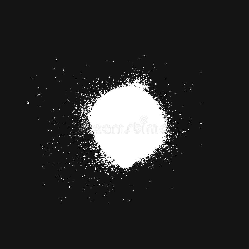 White Spray Paint Stain stock vector. Illustration of line - 149366120