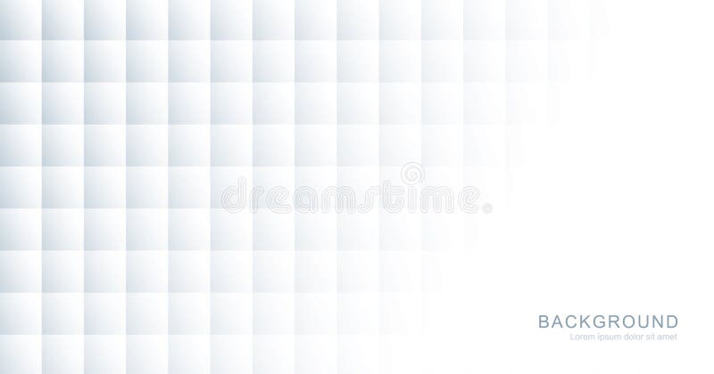 White Square Abstract Background. Use for Cover, Banner, Website, and ...