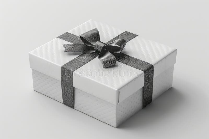 White Square Box Isolated on White Background. Ai Generated Stock Photo ...