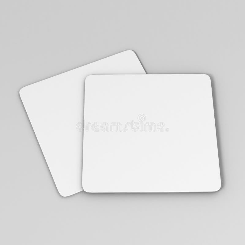 Square White Coaster Stock Illustrations – 815 Square White Coaster ...