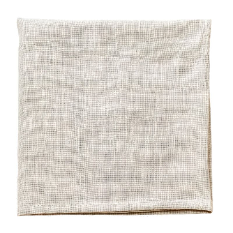 White Square Flax Fabric Textile Piece Stock Image - Image of flax ...