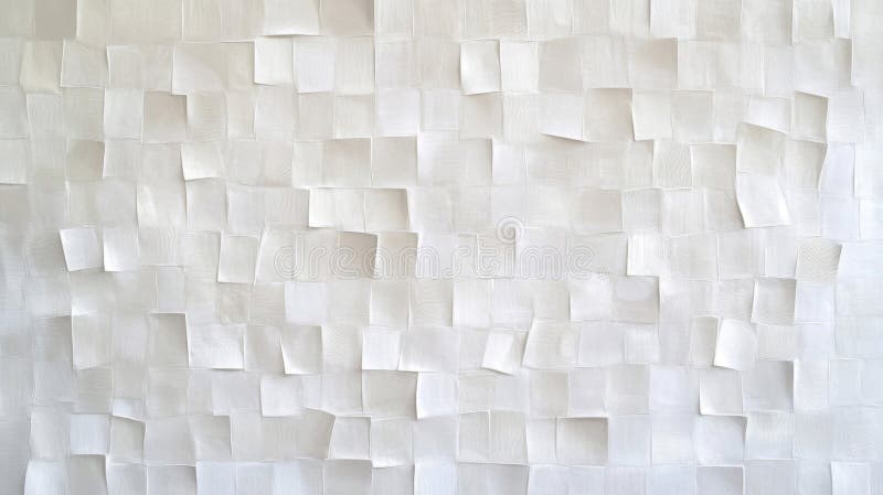 White Square Paper Collage Texture Background Stock Illustration ...