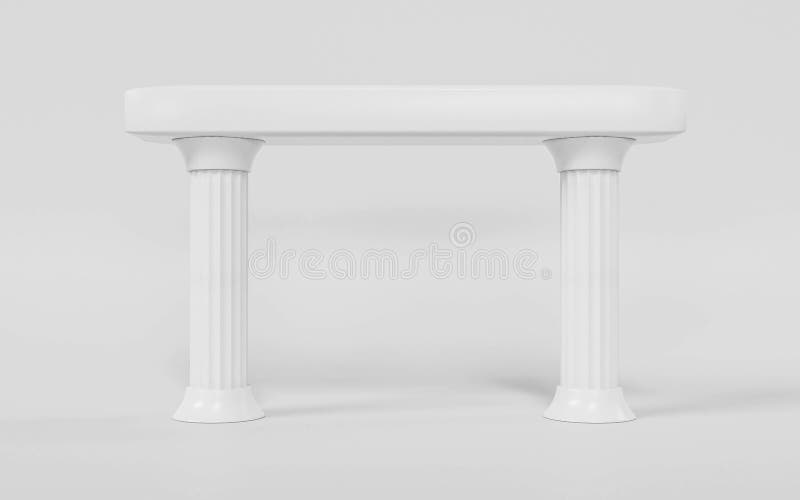 Square Pillars Stock Illustrations – 203 Square Pillars Stock ...