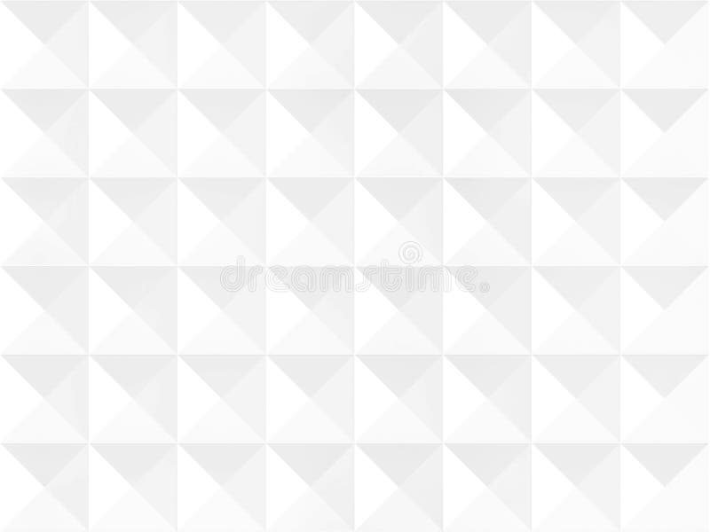 White Square Pyramid Texture Background Geometric Pattern Stock ...