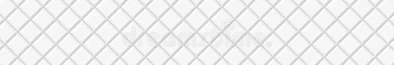 White Square Tile Diagonal Seamless Pattern. Bathroom or Toilet Ceramic ...