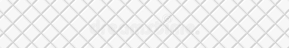 White Square Tile Diagonal Seamless Pattern. Bathroom or Toilet Ceramic ...