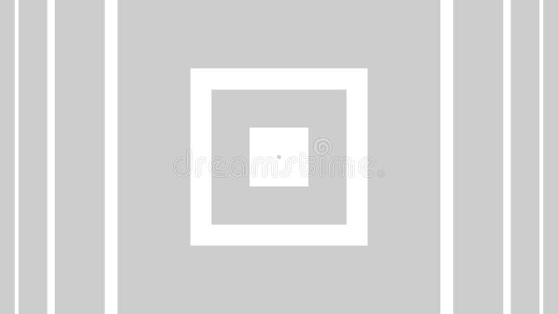 White Square Tunnel Passage on Grey Background Stock Footage - Video of ...