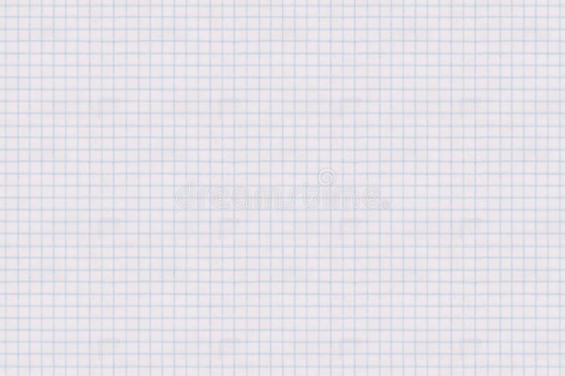 White Squared Paper for Bckground. Notebook for Writing Stock Image ...