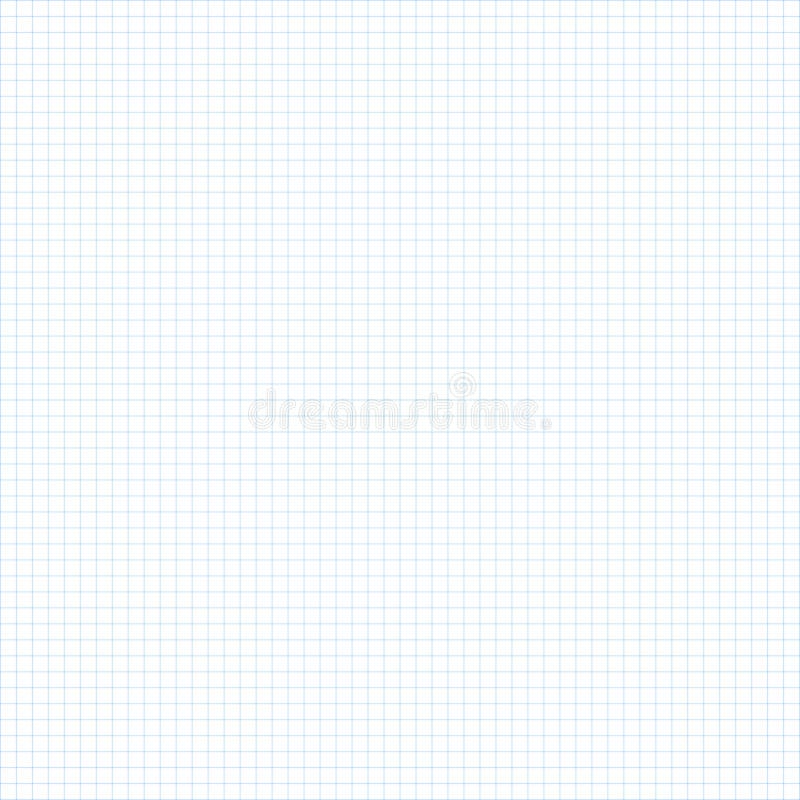 White Squared Paper Seamless Background. Stock Illustration ...