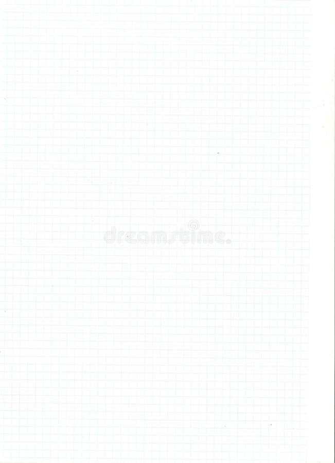 White Squared Paper Sheet Texture Or Background Stock Illustration ...