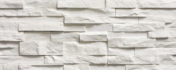 White Stacked Stone Wall Texture, Irregular Pattern, Modern Design ...