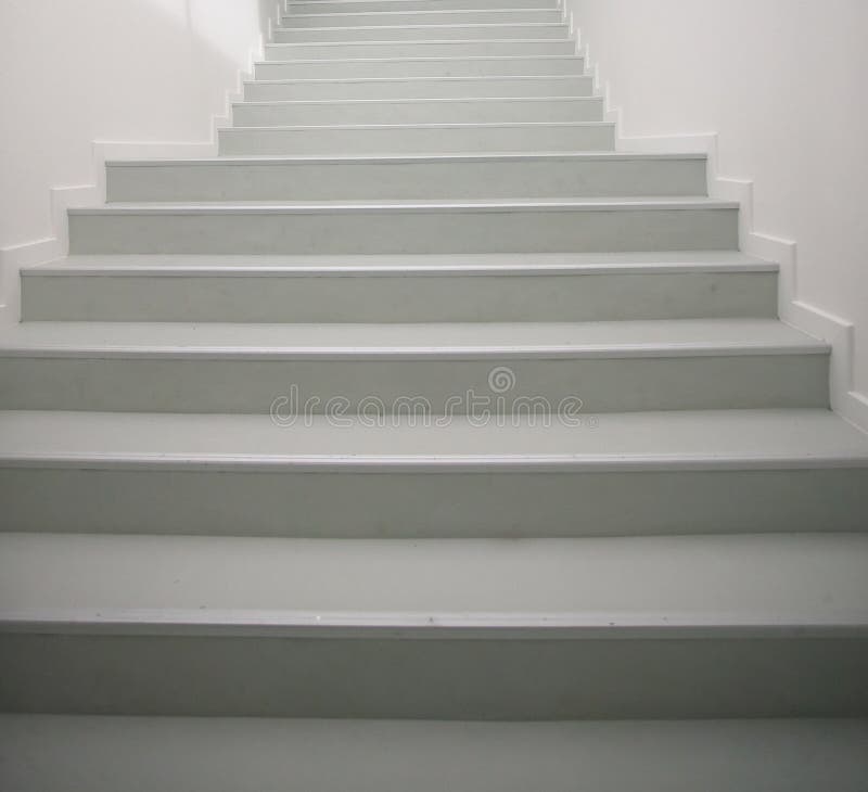 White stairs stock image. Image of staircase, step, conceptual - 14189873