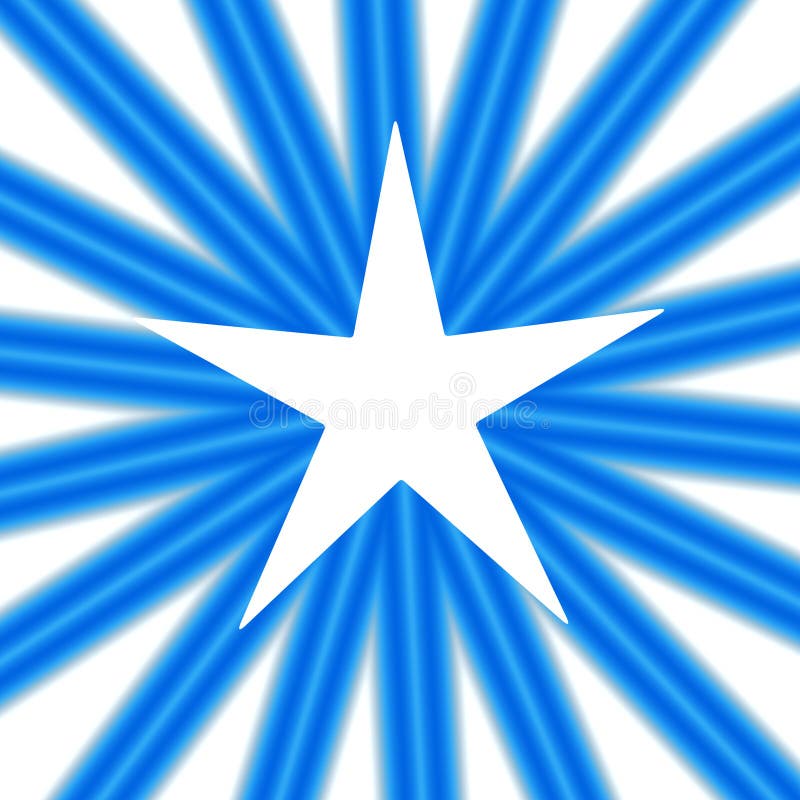 White Star stock illustration. Illustration of background - 7351654