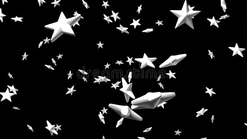 White Dot Star Planet Zoom in Motion Effect. Stock Video - Video of ...