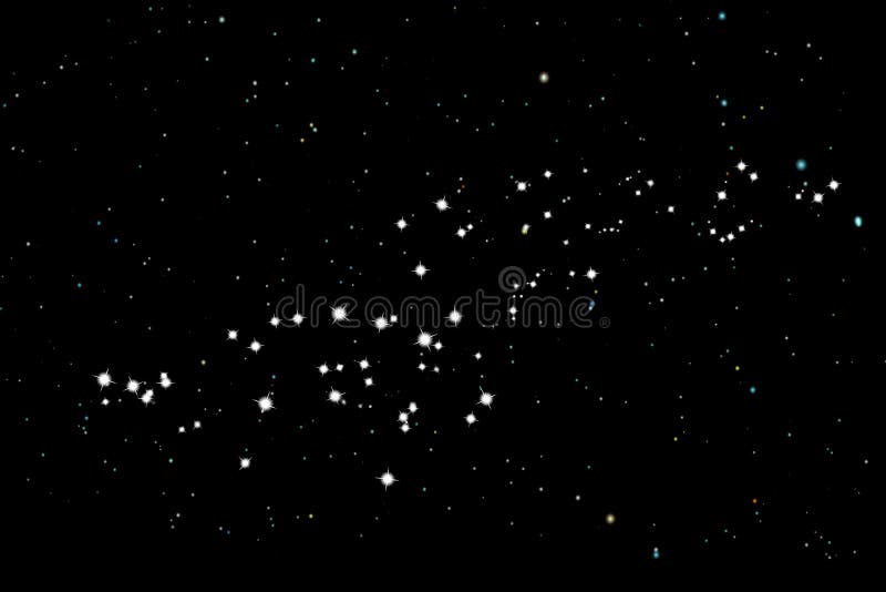 White Star Overlay Texture, Grunge Effect Abstract Star on Black Stock ...