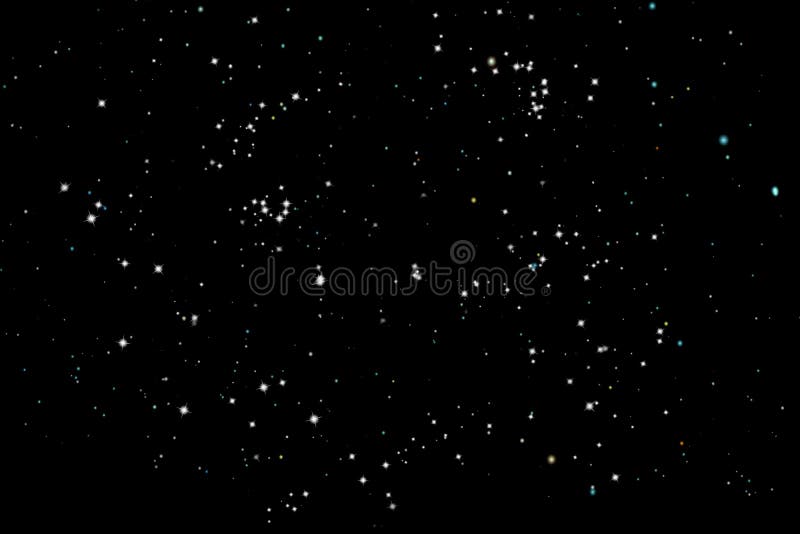 White Star Overlay Texture, Grunge Effect Abstract Star on Black Stock ...