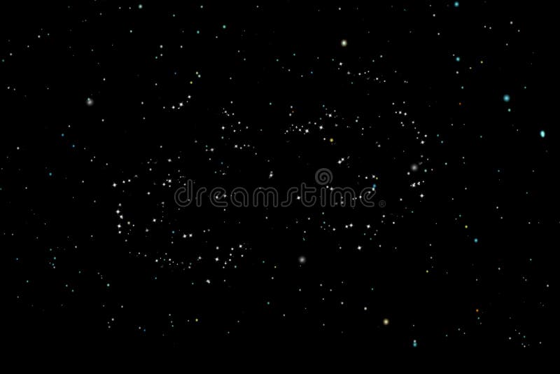 White Star Overlay Texture, Grunge Effect Abstract Star on Black Stock ...