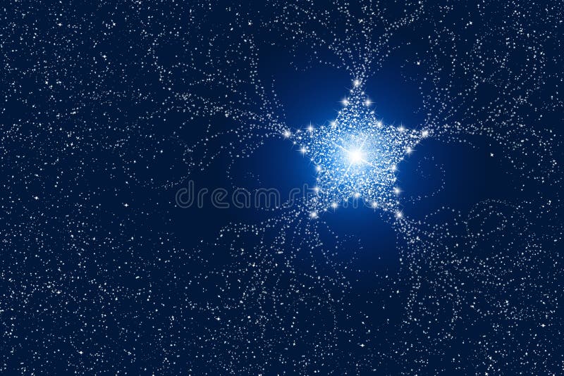 White Star Speckled Sky stock illustration. Illustration of astrophoto ...