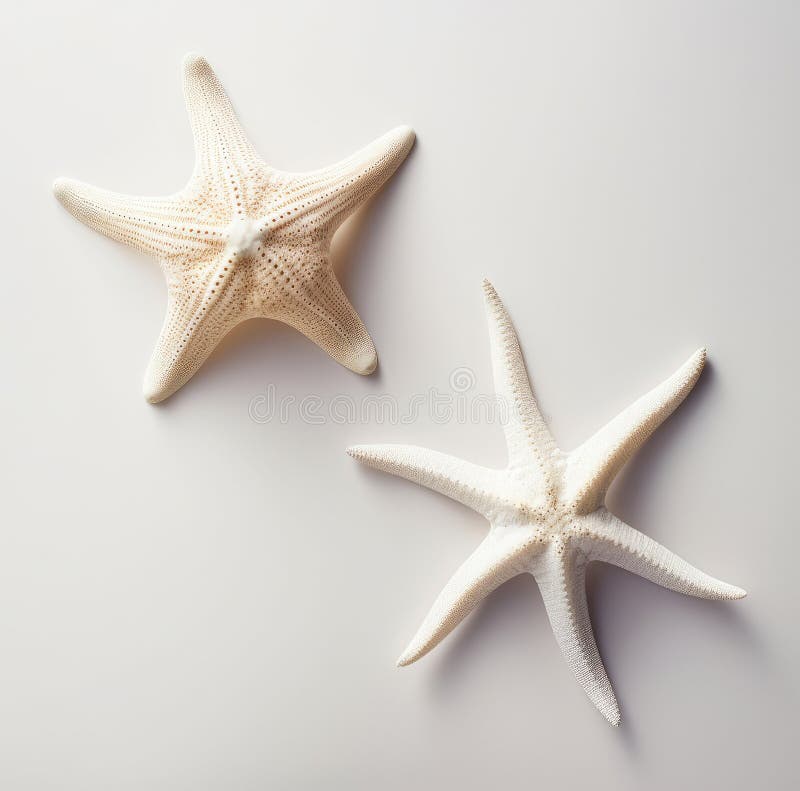 White Starfish Isolated on Transparent Background, Generative Ai Stock ...