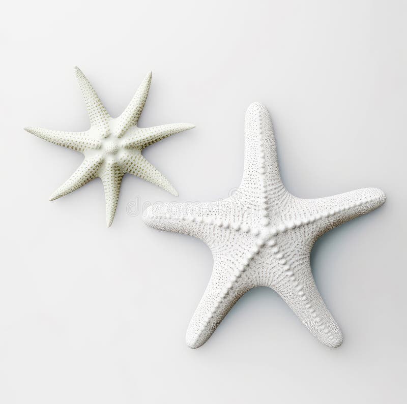 White Starfish Isolated on Transparent Background, Generative Ai Stock ...