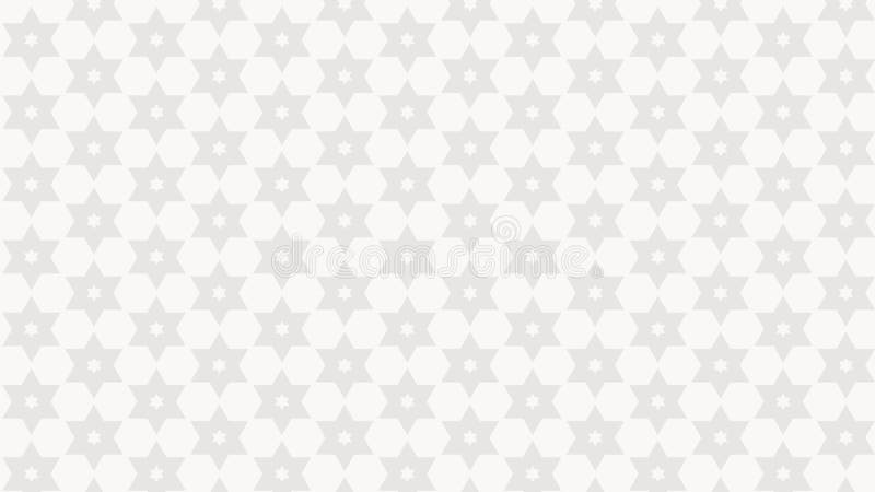 White Stars Background Pattern Stock Illustration - Illustration of ...