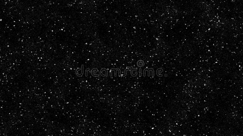 White Stars Twinkling Blinking Falling on Dark Sky 4K Seamless Loop ...