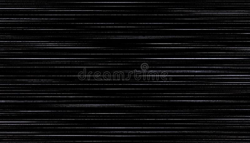 White Static Lines on Black Background Stock Illustration ...