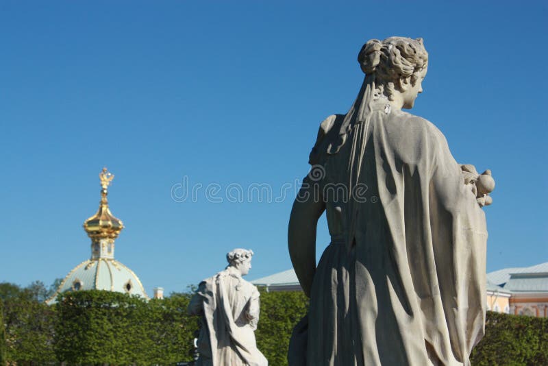 White statue in palace stock photo. Image of statue, travel - 56025406