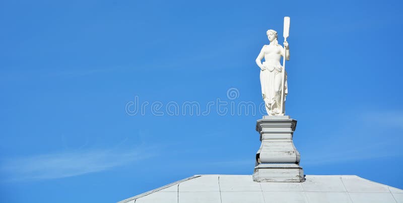 White statue stock photo. Image of pattern, facade, exterior - 49515384