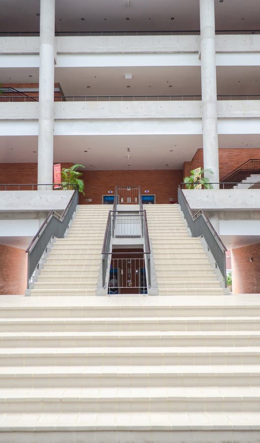 White step stock photo. Image of wall, style, white, perspective - 43001682