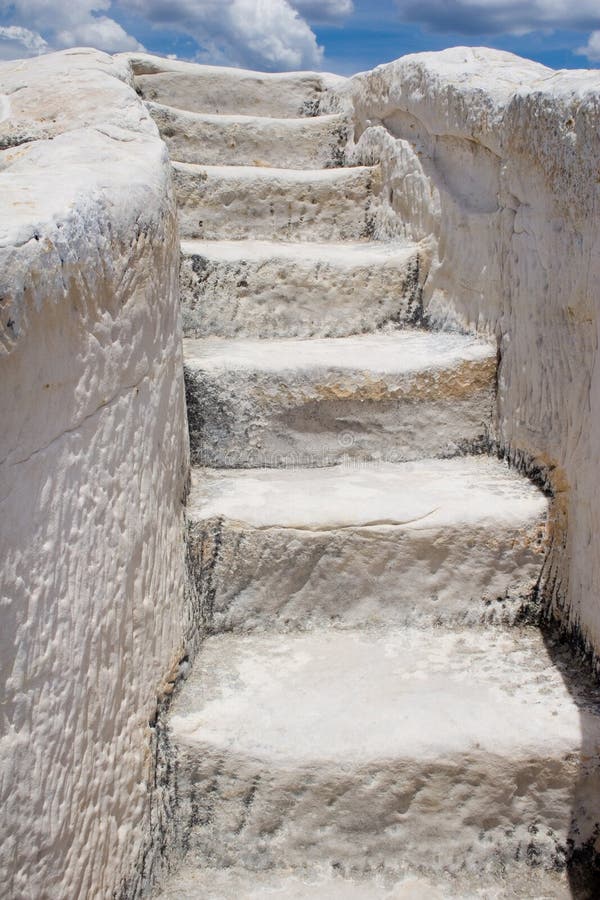 White steps 1 stock image. Image of stair, chisel, carved - 941237