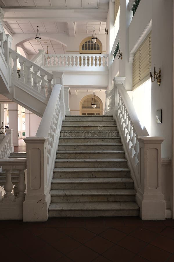 White Steps stock photo. Image of handrails, staircase - 37078444