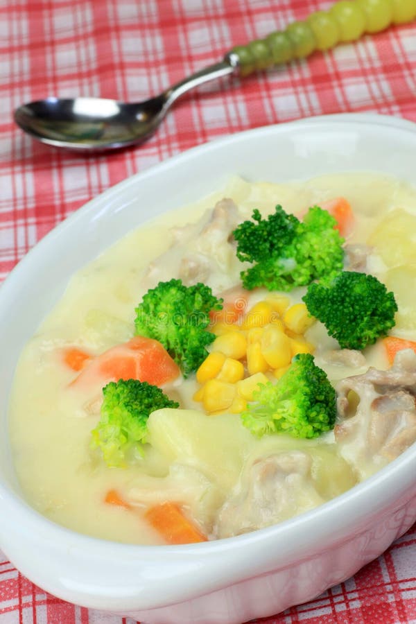 White stew stock image. Image of dish, potato, cooking - 11191755