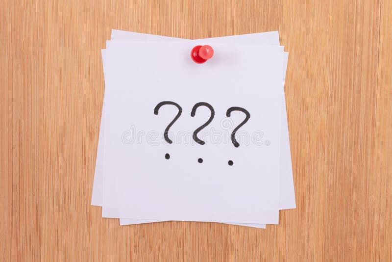 165 Sticky Notes Question Marks Stock Photos - Free & Royalty-Free ...
