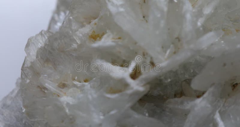 White Stilbite crystals stock video. Video of seabed - 271326003