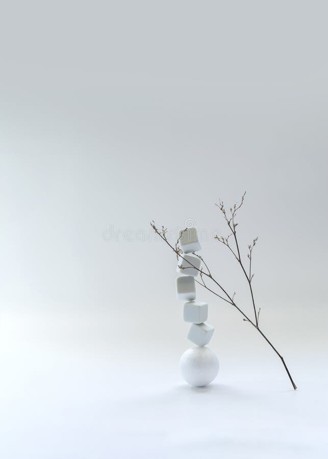 White still life stock photo. Image of texture, concept - 216984402