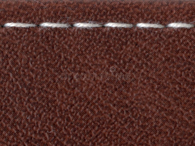 White stitch stock photo. Image of brown, artifical, hard - 1036876