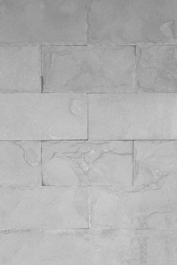 White Stone Wall for Background Design. Stock Image - Image of texture ...