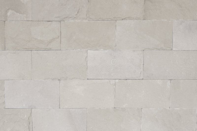 White Stone Wall for Background Design. Stock Image - Image of ...