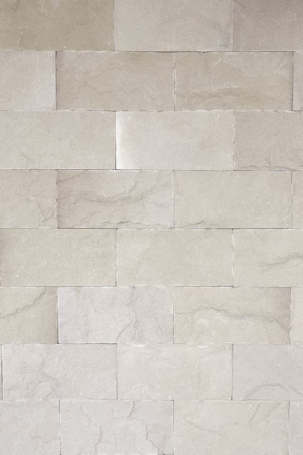 White Stone Wall for Background Design. Stock Image - Image of rock ...