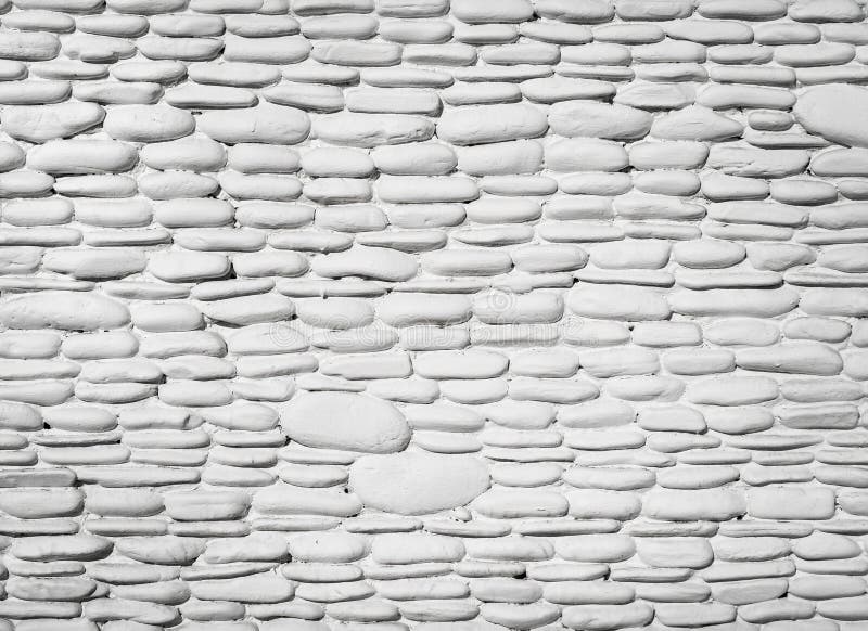 White Stone Wall Background Pattern Stock Image - Image of rusty, rough ...
