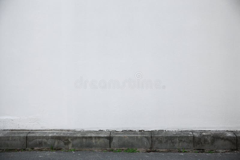 White Stone Wall of Building Outdoors. Exterior Design Stock Photo ...