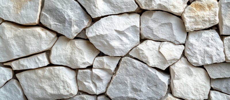 White Stone Wall Made of Alabaster or Decorative Plaster, Abstract ...