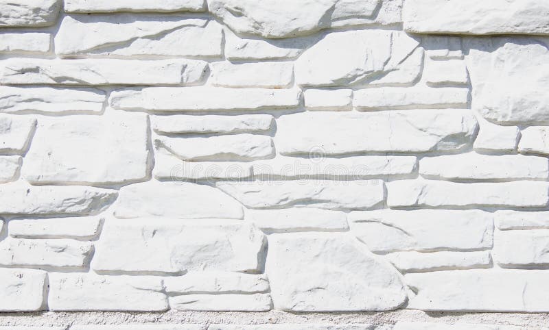 White Stone Wall Texture, Hard Light Stock Image - Image of grunge ...