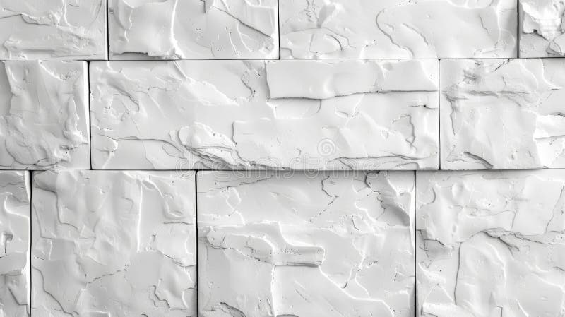 White Stone Wall Texture with Rough Surface Stock Illustration ...